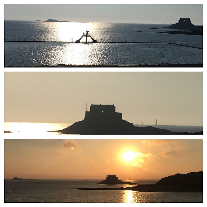 F3 Cosy Dans St Malo Intra Au Calme 50m Plage - Saint-Malo