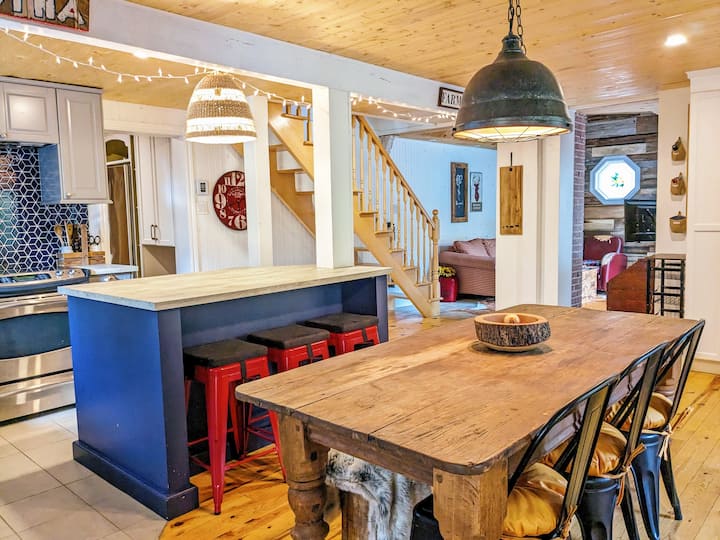 Chalet Chaleureux Avec Accès Au Lac (St-sauveur) - Saint-Sauveur