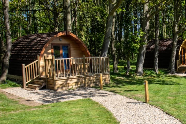 Compact, Furnished Glamping Pod (No. 1) - Wetherby