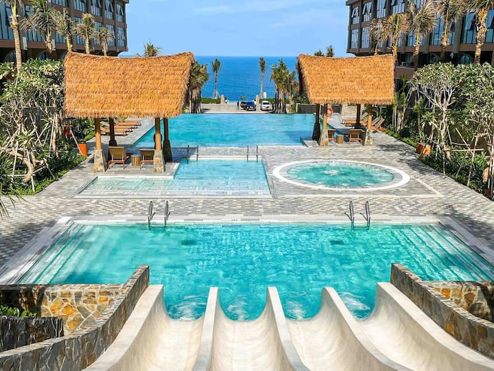 Home Sweet Home At Wyndham With Ocean View - Mũi Né