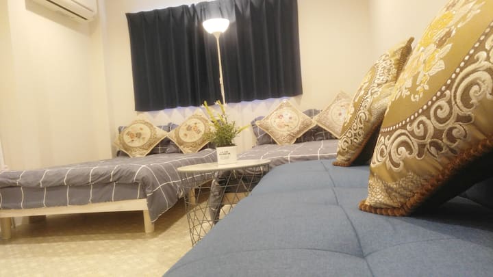 1m, City Center, 1-min Subway, Free Massage Chair - Osaka, Japan