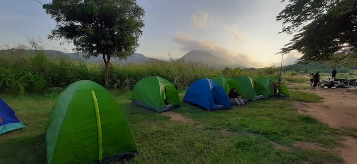 Day/night Nature Camping & 3bhk 3bath Farmstay - Nandi Hills