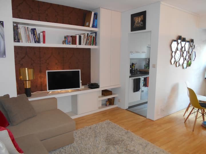 Charming And Cosy Fully Furnished 1 Bedroom Apt - Brüssel Region, Belgien