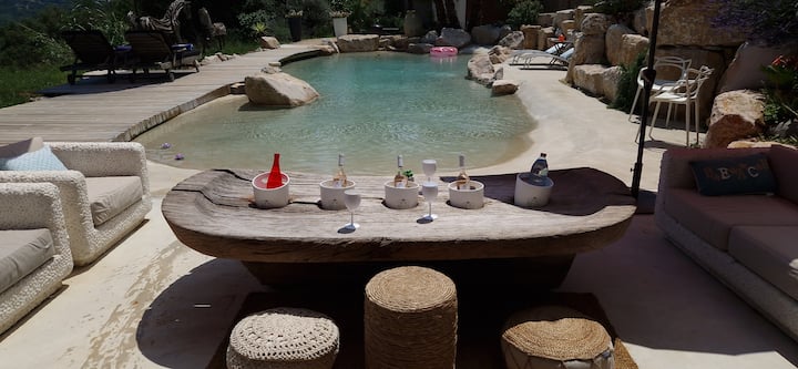 Villa Familiale Avec Piscine Lagon Sécurisée - La Garde-Freinet