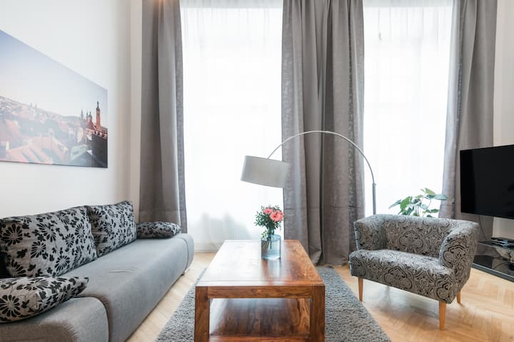 Spacious Two Bedroom Old Town Square Apartment - Prague