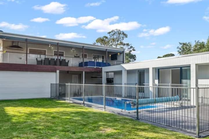 Safety Beach House With Pool - Mount Martha