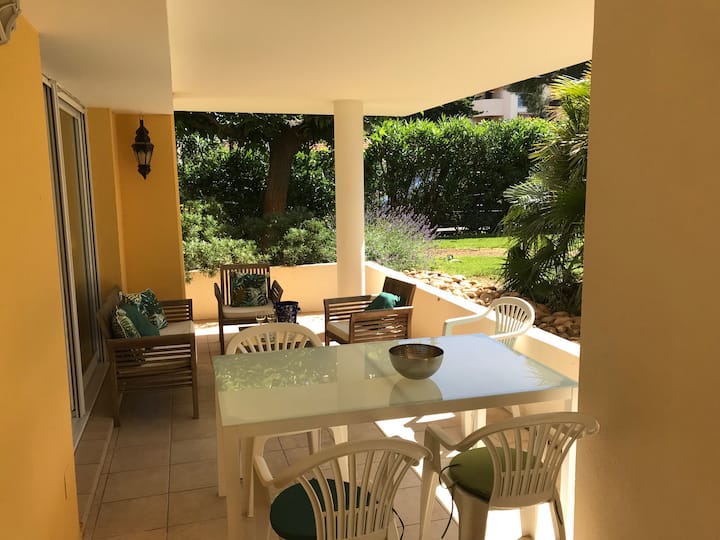 Frejus 2p 39m2 + 20m2 Terras +Pkg 5mn Plage Port - Fréjus