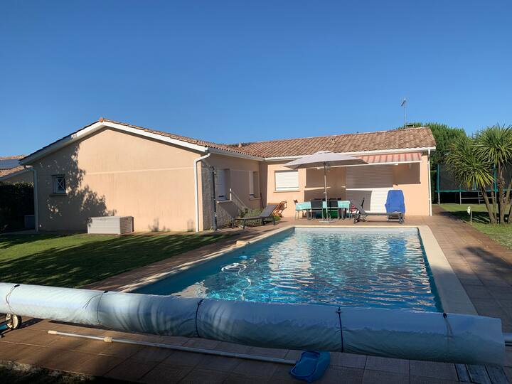 Maison Avec Piscine 3 Chambres - Saint-Jean-d'Illac