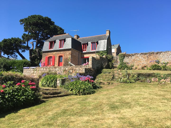 ÎLe De Bréhat : Jolie Maison Avec Vaste Jardin - Île-de-Bréhat