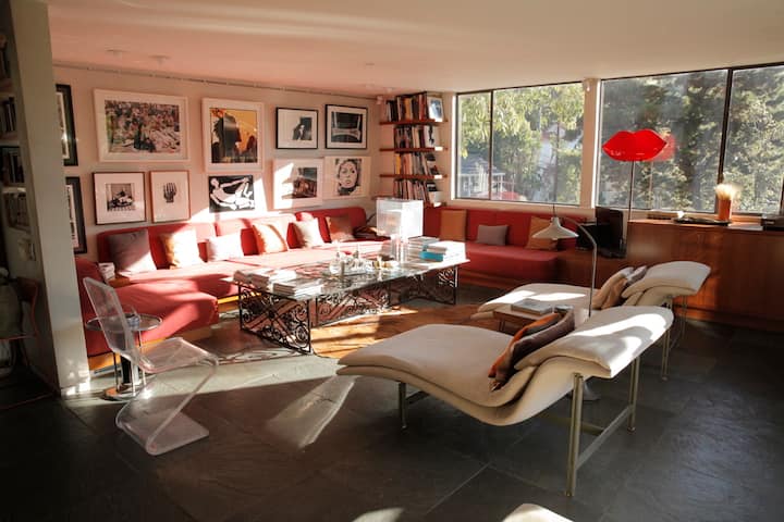 Queens Road, Sunset Strip. Mid Century House. - Beverly Hills, CA
