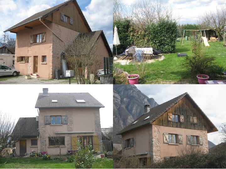 Porte De Savoie Villa à La Campagne Vue Montagnes - Challes-les-Eaux