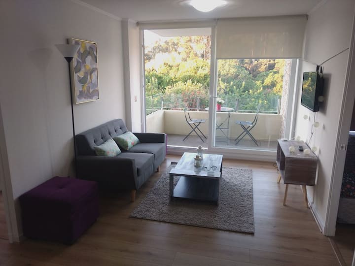 Cómodo Departamento En Lomas De Papudo 3 - Papudo