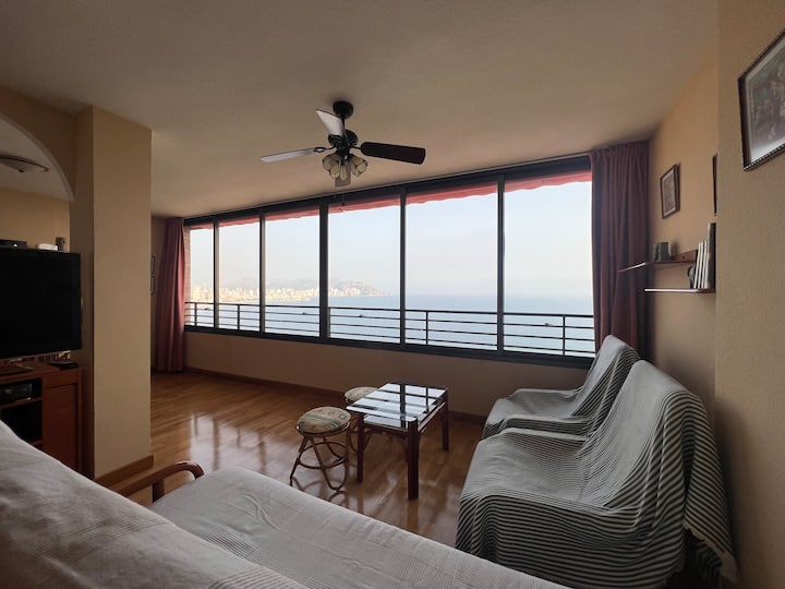 Wifi Piso Poniente Con  Fabulosas Vistas Al Mar - Benidorm