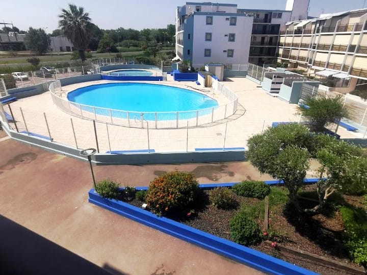 Studio Lagon Bleu 10 Mn à Pied De La Plage - Le Grau-du-Roi