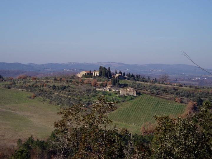 Casa In Campagna Con Appartamento Con Vista - Monteriggioni