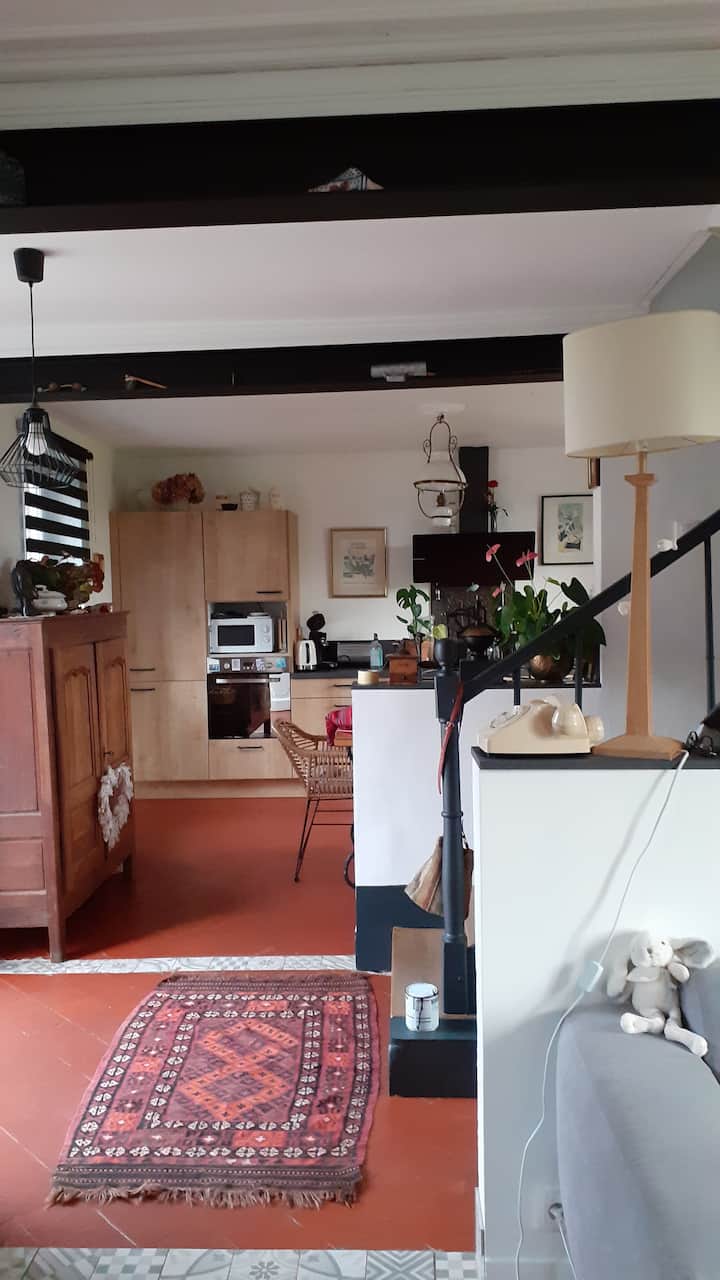 Grande Chambre Dans Maison à  Proximité D'un Lac - Val-de-Reuil
