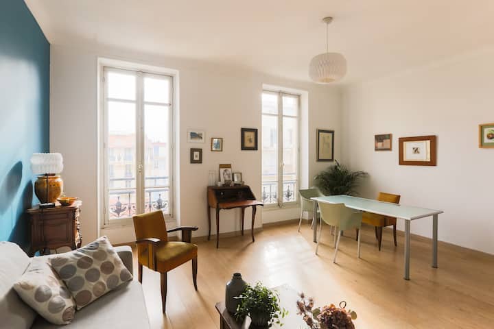 Bellissimo Appartamento Di Charme Nel Centro Di Nizza - Nizza