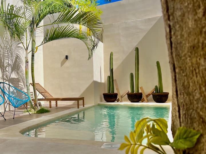 R15. Céntrica, Nueva Y Moderna Con Alberca - Cancún