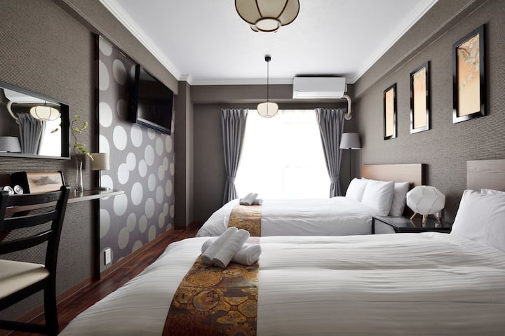 Shinosaka 8min Walk Deluxe/freeluggagedropping3pax - Toyonaka
