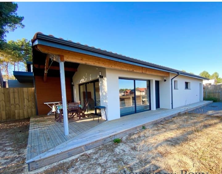 Maison De Vacances Pour 4 Personnes Mimizan Plage - Mimizan-Plage