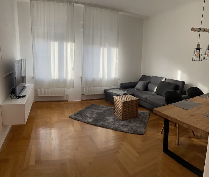 Hilton´s Jugendstil-75qm-balkon, Tv–freies Parken - Bamberg
