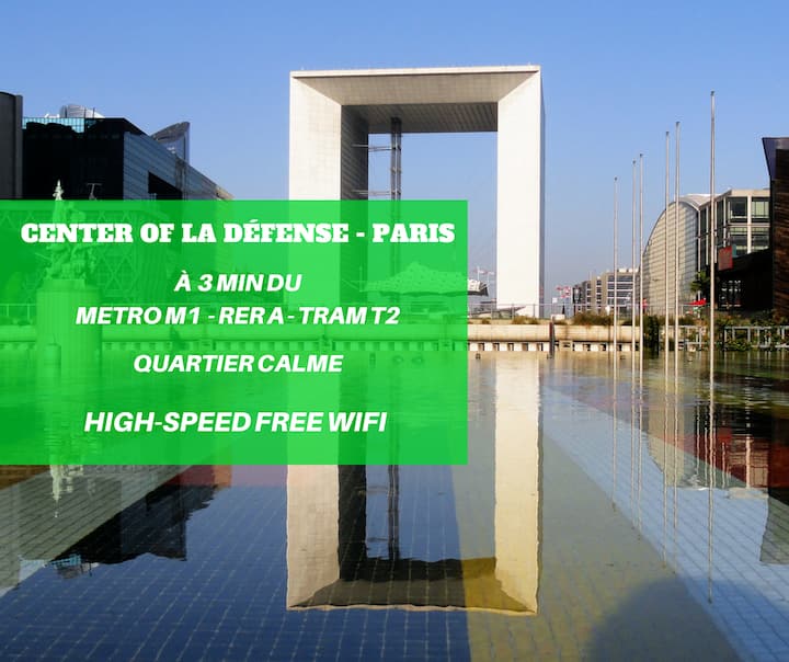 Ideal Place For Business Trip In La Défense Paris - Courbevoie