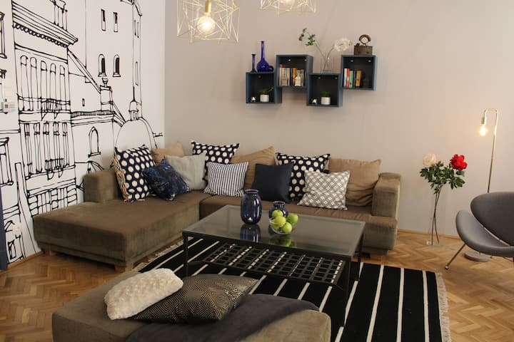 The Summer Suite In Budapest Center With Ac - Budapest