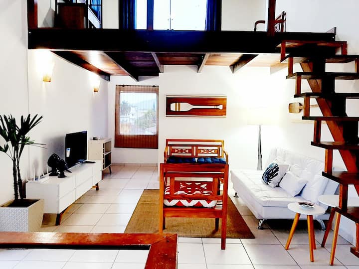 Excelente Apt Bem Decorado, Espaçoso Com Ar Cond. - Ubatuba