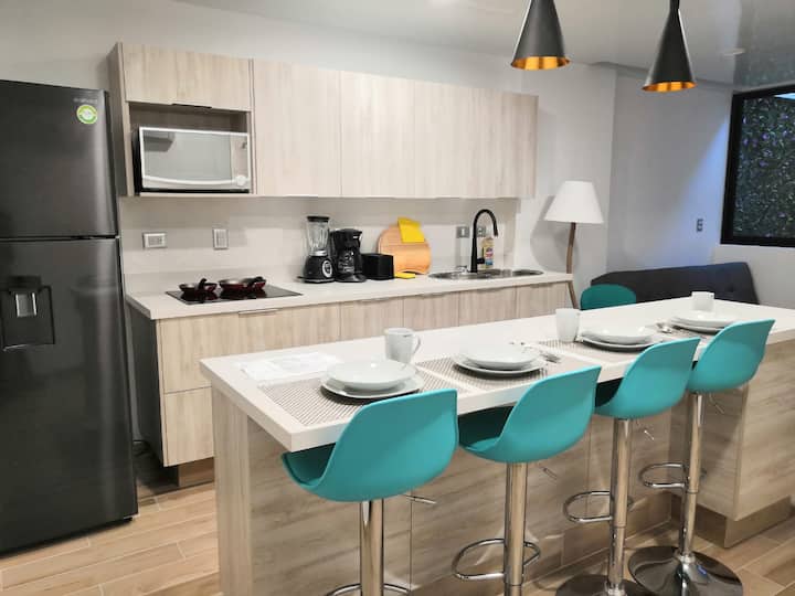 Departamento 5th Ave, Macondo #305 - Playa del Carmen