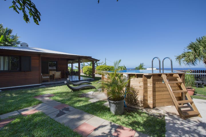 Maison Badamier Avec Piscine Et Jardin Calme - Reunion