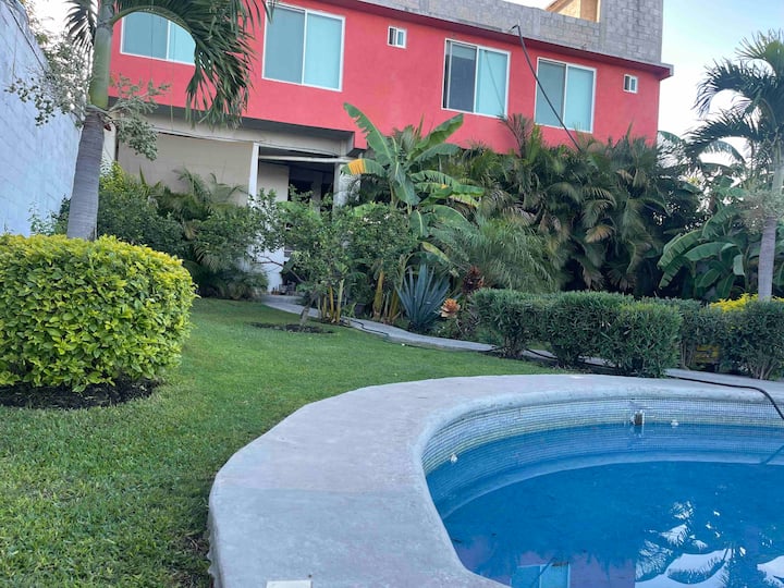 Casa En Oaxtepec Para 12 Personas. Alberca 17 Mts - Oaxtepec