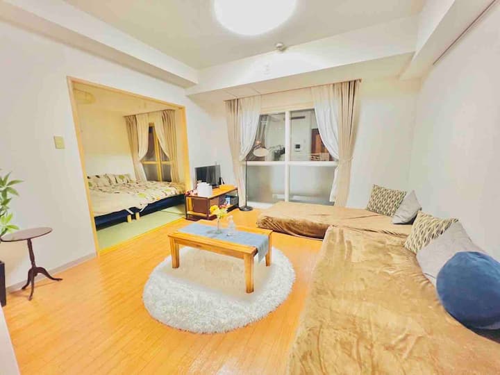 すすきの徒歩圏内！ベッド4台！大人数も可能！ - Sapporo