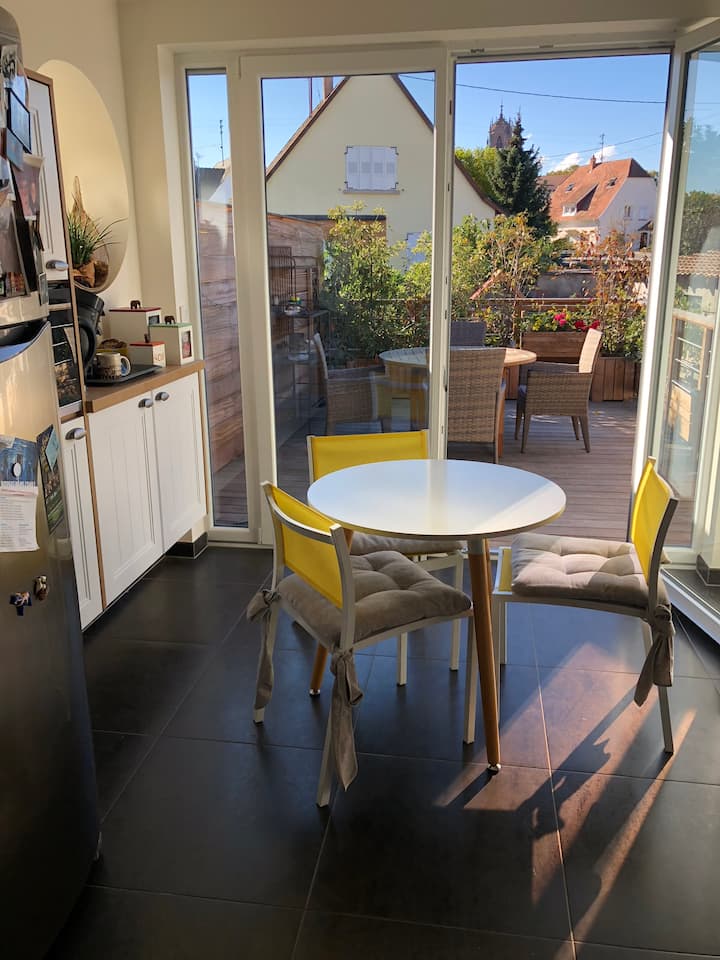 Jolie Maison Au Centre Alsace - Sélestat