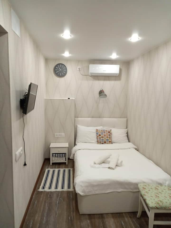 Номер с большой двухспальной кроватью - Moscou