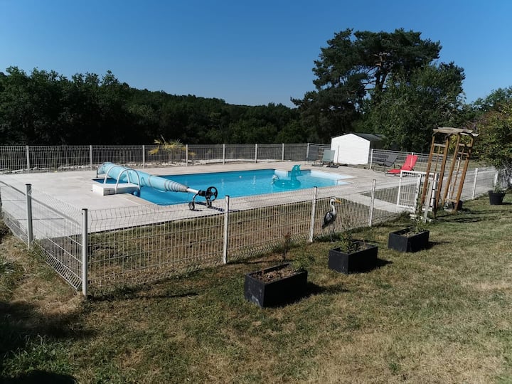 Mobil Home à La Campagne Avec Animaux - Dordogne