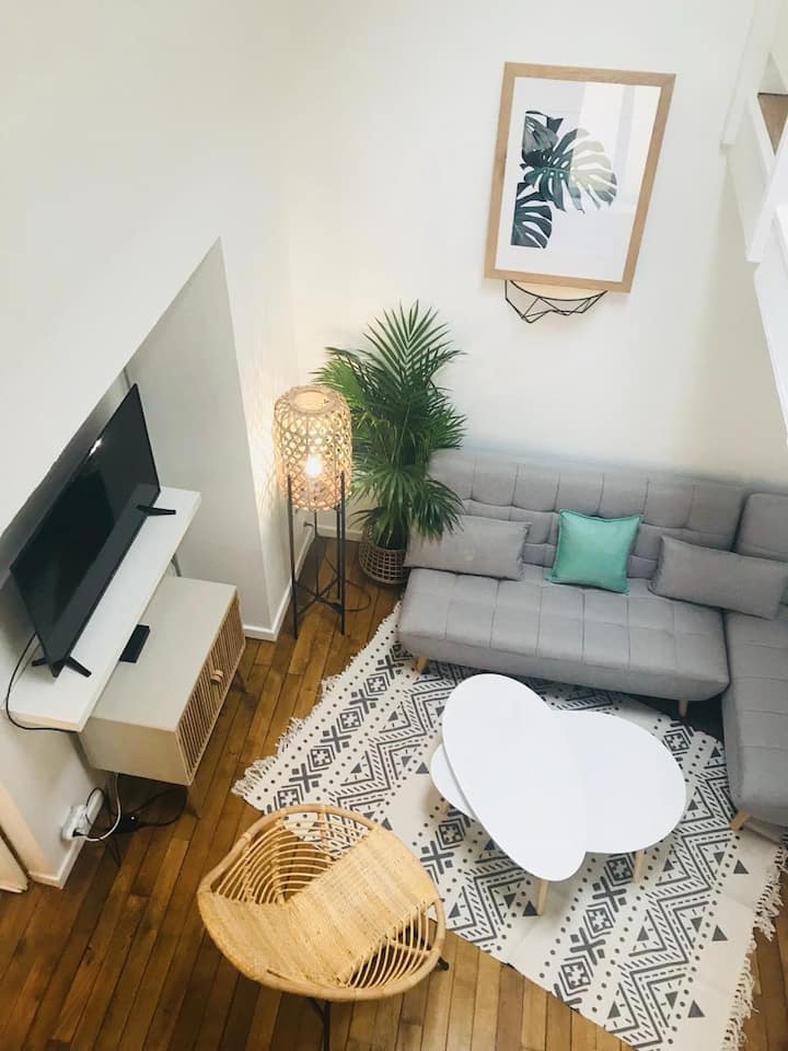 Charmant Duplex Entièrement éQuipé Vieille Ville - Laxou