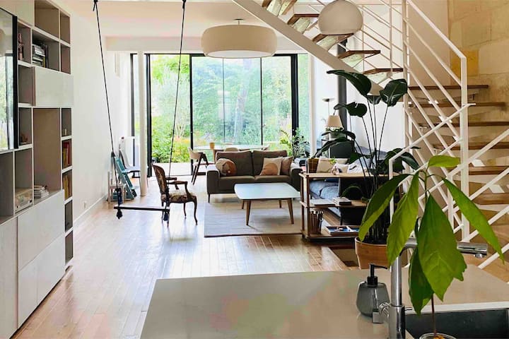 Maison Spacieuse Avec Jardin - Bordeaux