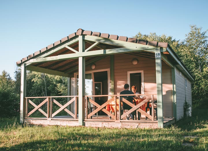 Chalet 4 Personnes En Corrèze Tout Confort - Corrèze