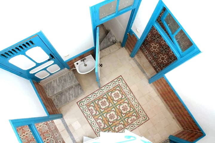 Maison Sur Les Hauteurs De La Médina Vue Mer - Sousse
