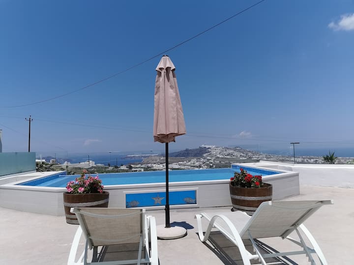 Aroma Cavas Apartment With Caldera View And City - Santorini