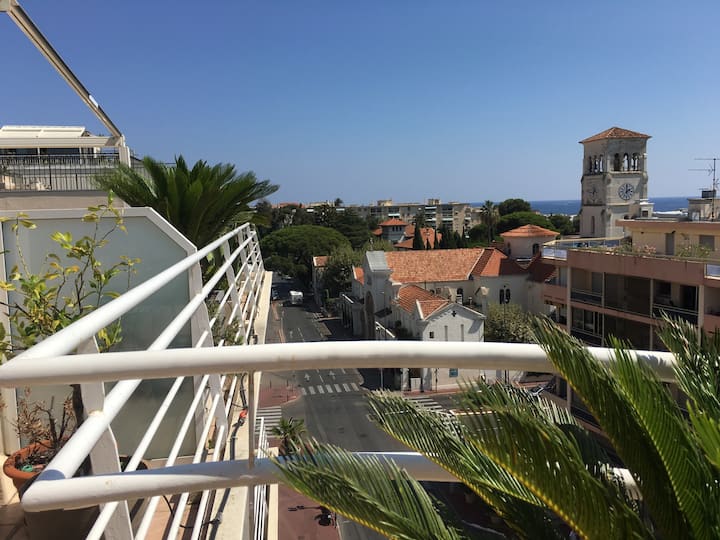 Duplex Vue Mer 500 M Croisette + Parking Fermé - Cannes