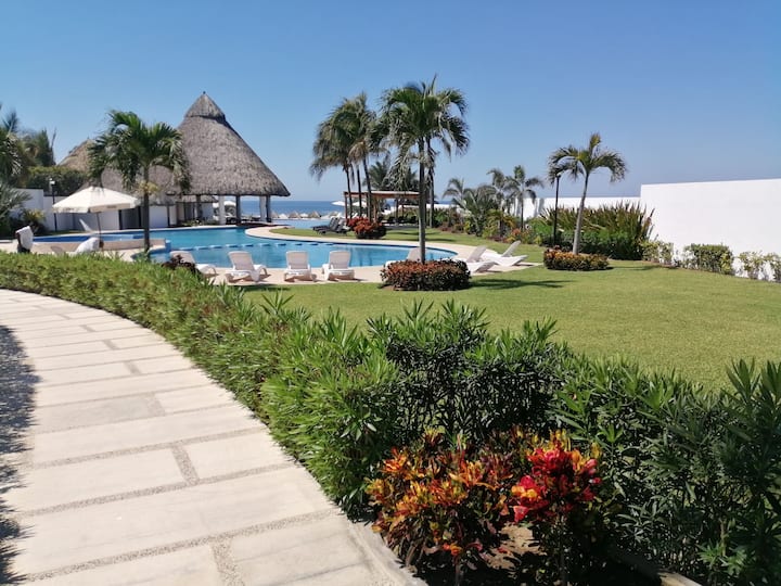 Con Hermoso Club De Playa, Nuevo Y Elegante Depto - Acapulco
