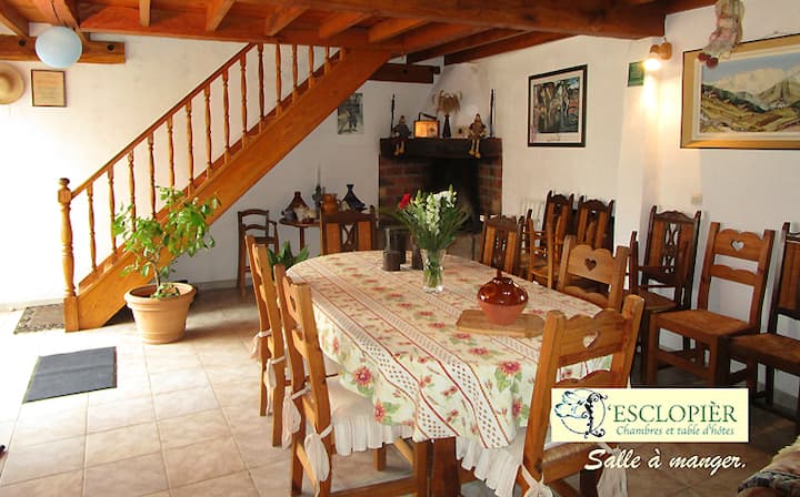 L'esclopier, Chambre-d'hôtes, Familiale. - Saint-Girons