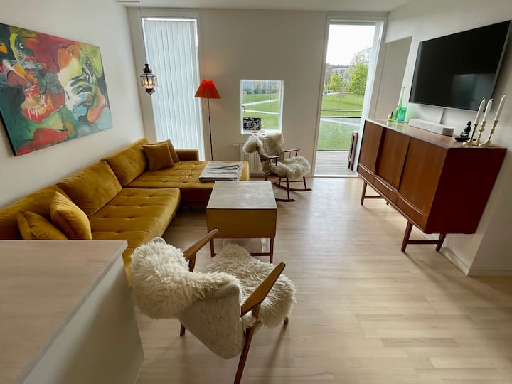 Sunny Apartment With Balcony - Kopenhagen