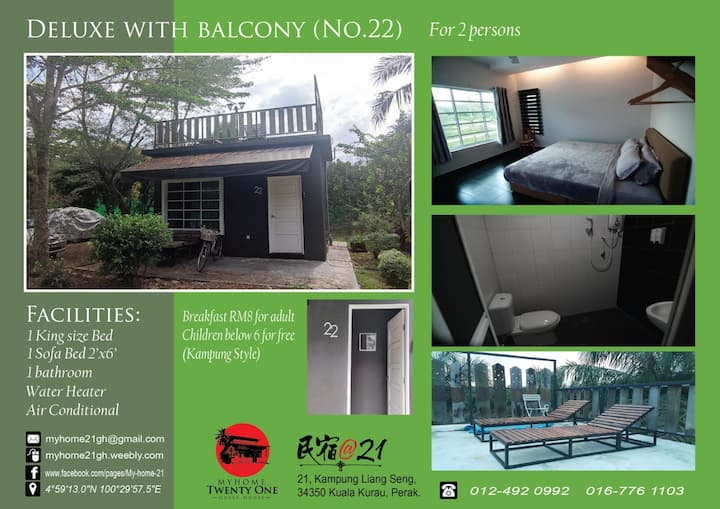 Myhome 21 (Deluxe W Rooftop) - Bagan Serai