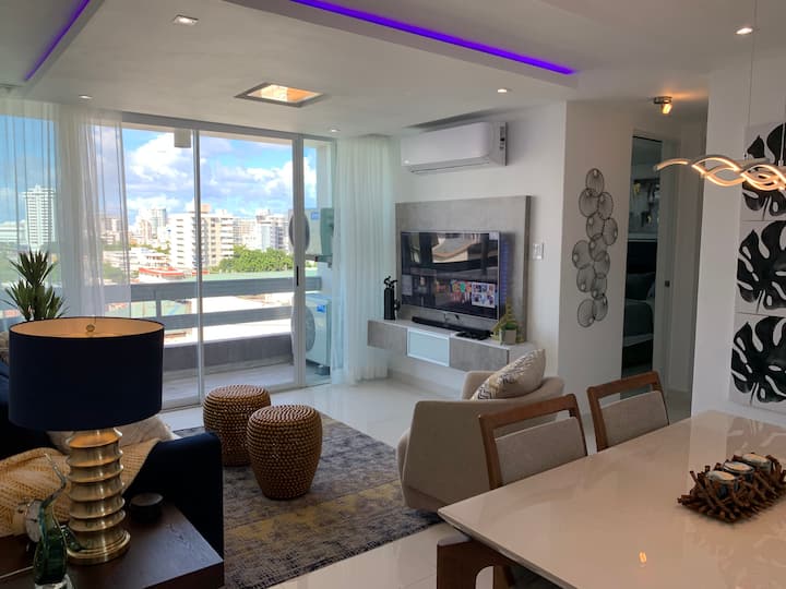 *Luxury Apt* “Best Location”wi-fi, Ct View W/dryer - San Juan