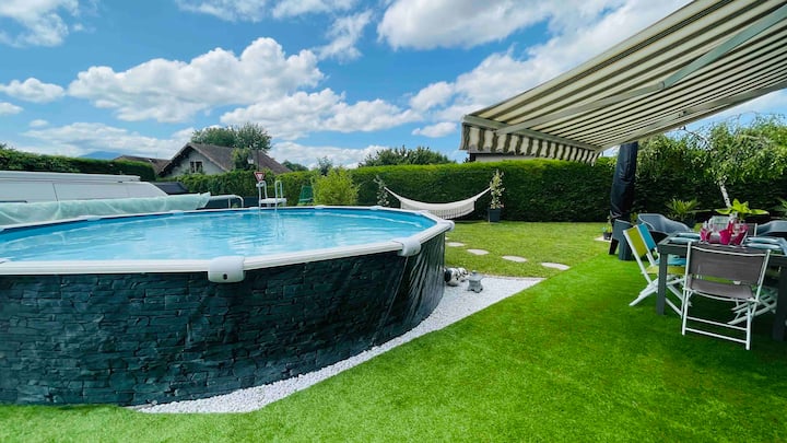 Oasis Familiale Avec Piscine, 10 Minutes D’annecy - Annecy