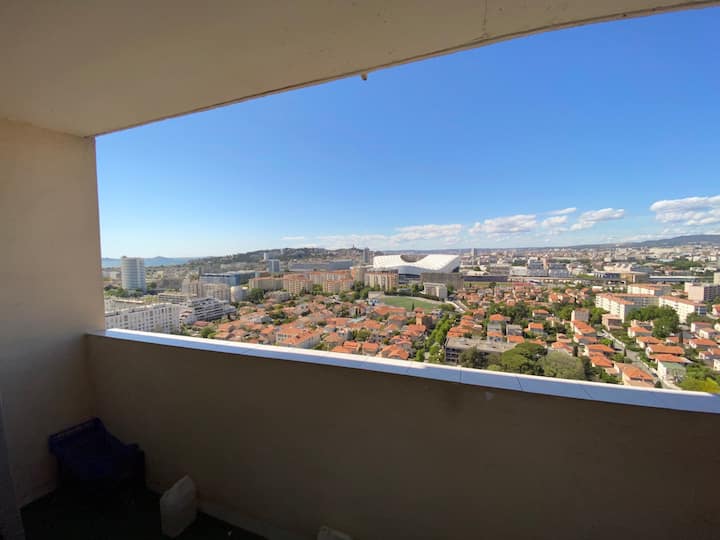 Grand Appartement Proche Des Plages Et Du Stade - Marseille