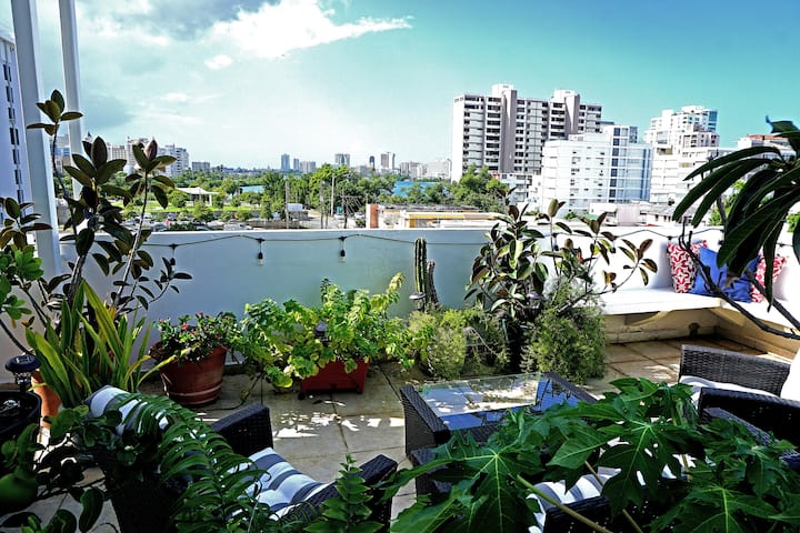 Bright/airy 3 Br Condado Penthouse And Terrace - Puerto Rico