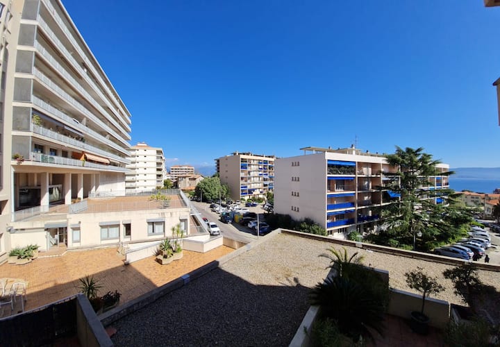 Grand T1 Cosy, Centre Ville, Quartier Agréable - Ajaccio